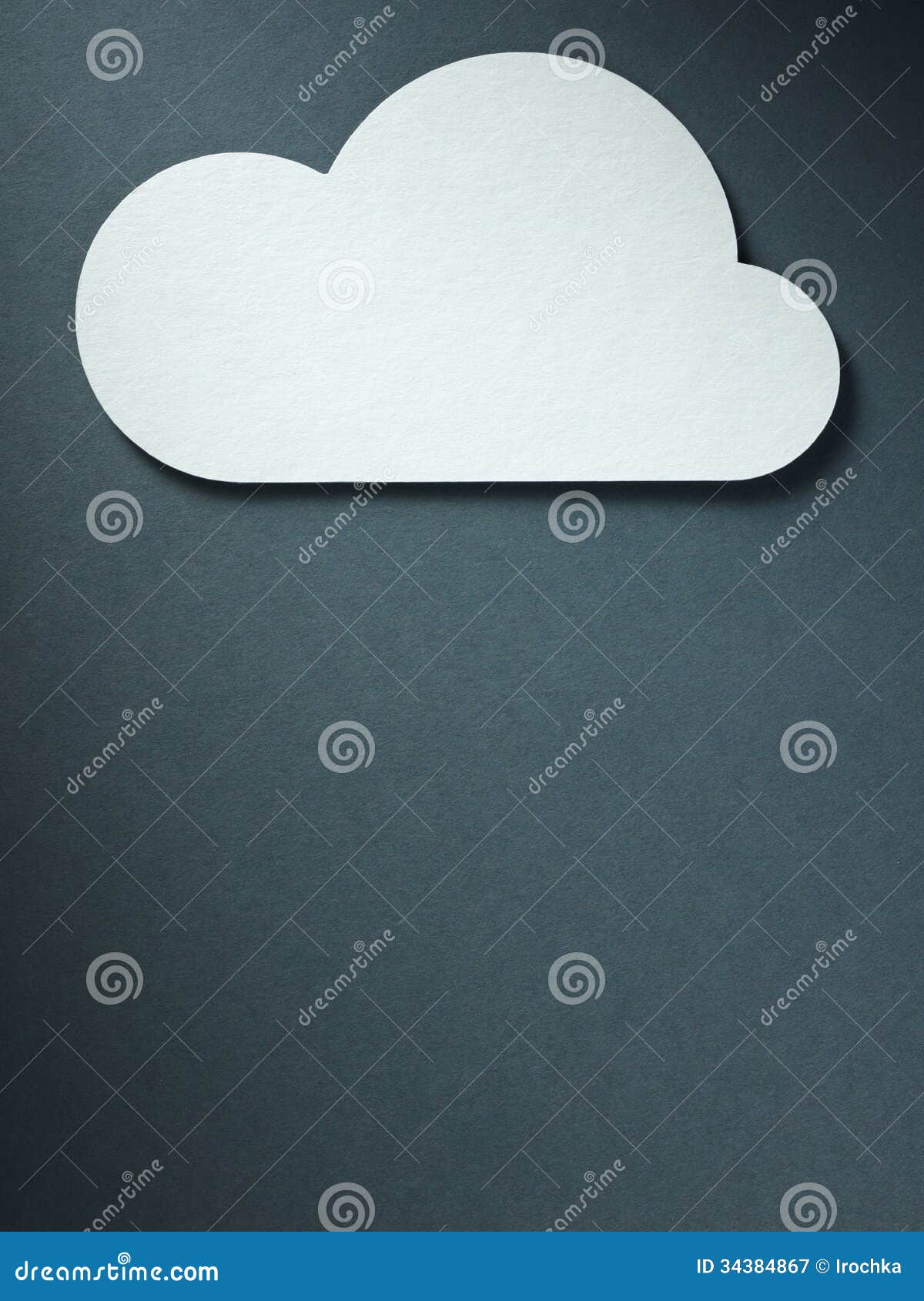 Cloud on the Paper Background Stock Image - Image of grain, blue: 34384867