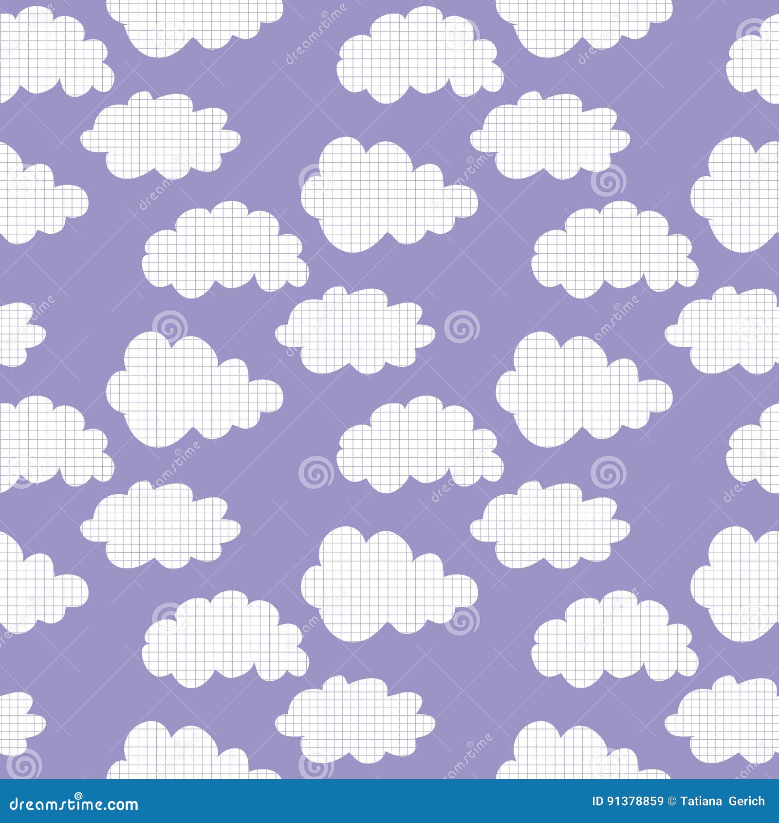 Cloud pattern12 stock vector. Illustration of collection - 91378859