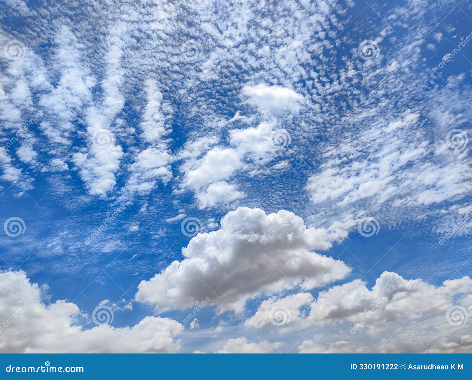 Cloud Patterns with Different Season Stock Photo - Image of morning, summer: 330191222
