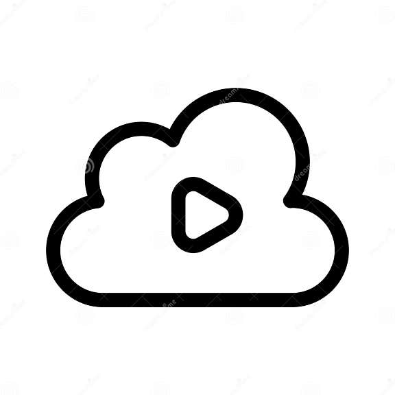 Cloud Play stock illustration. Illustration of play - 339449623
