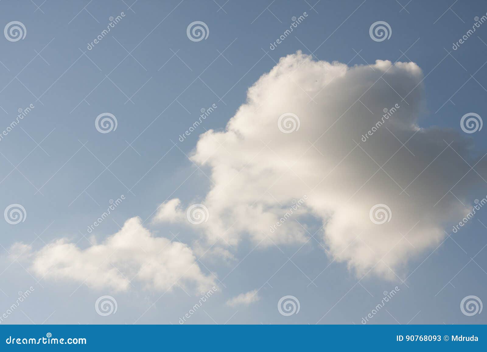 Cloud puff stock image. Image of long, happy, flurry - 90768093