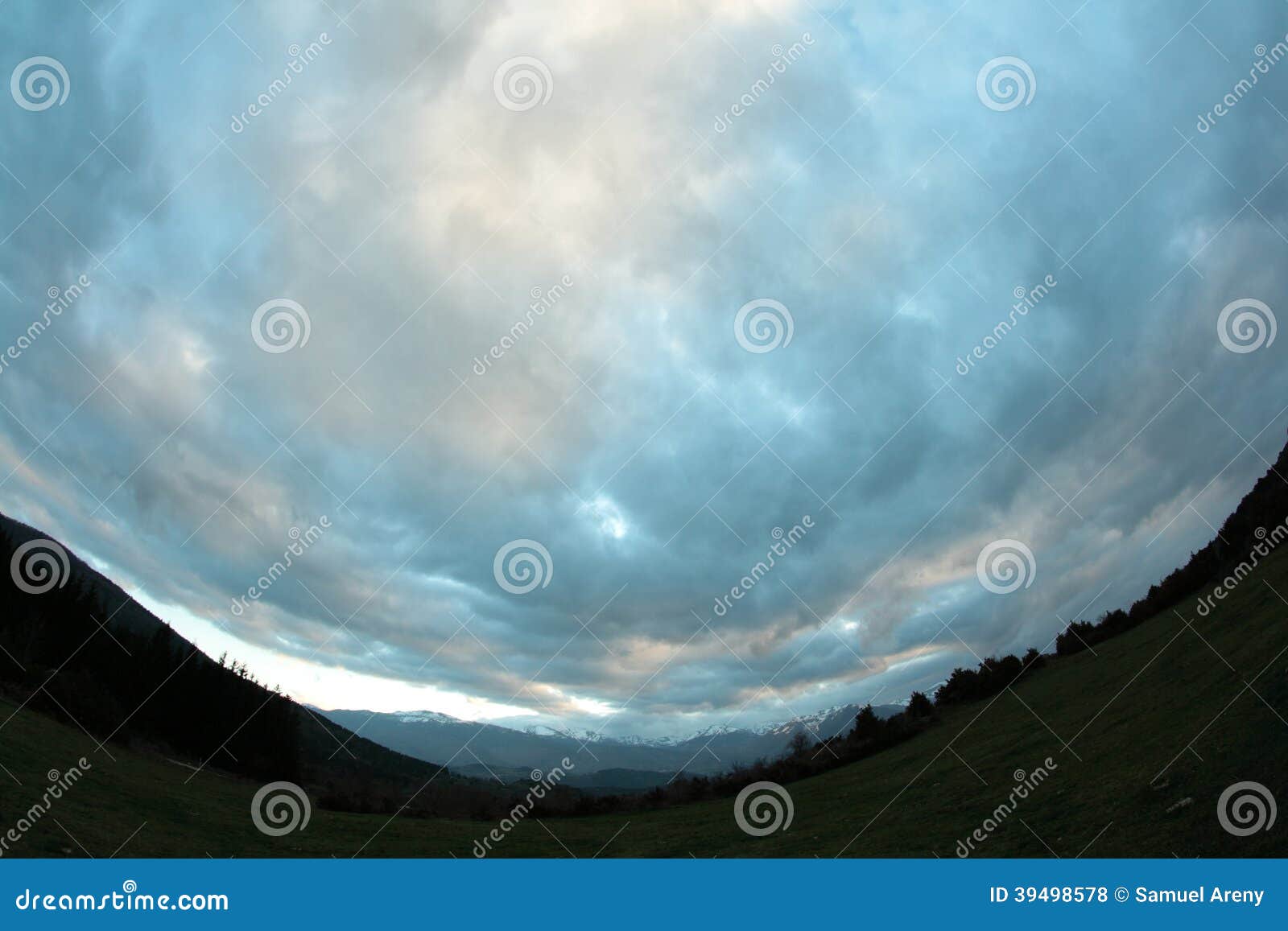 Cloud in Pyrenees stock photo. Image of landscape, mountain - 39498578