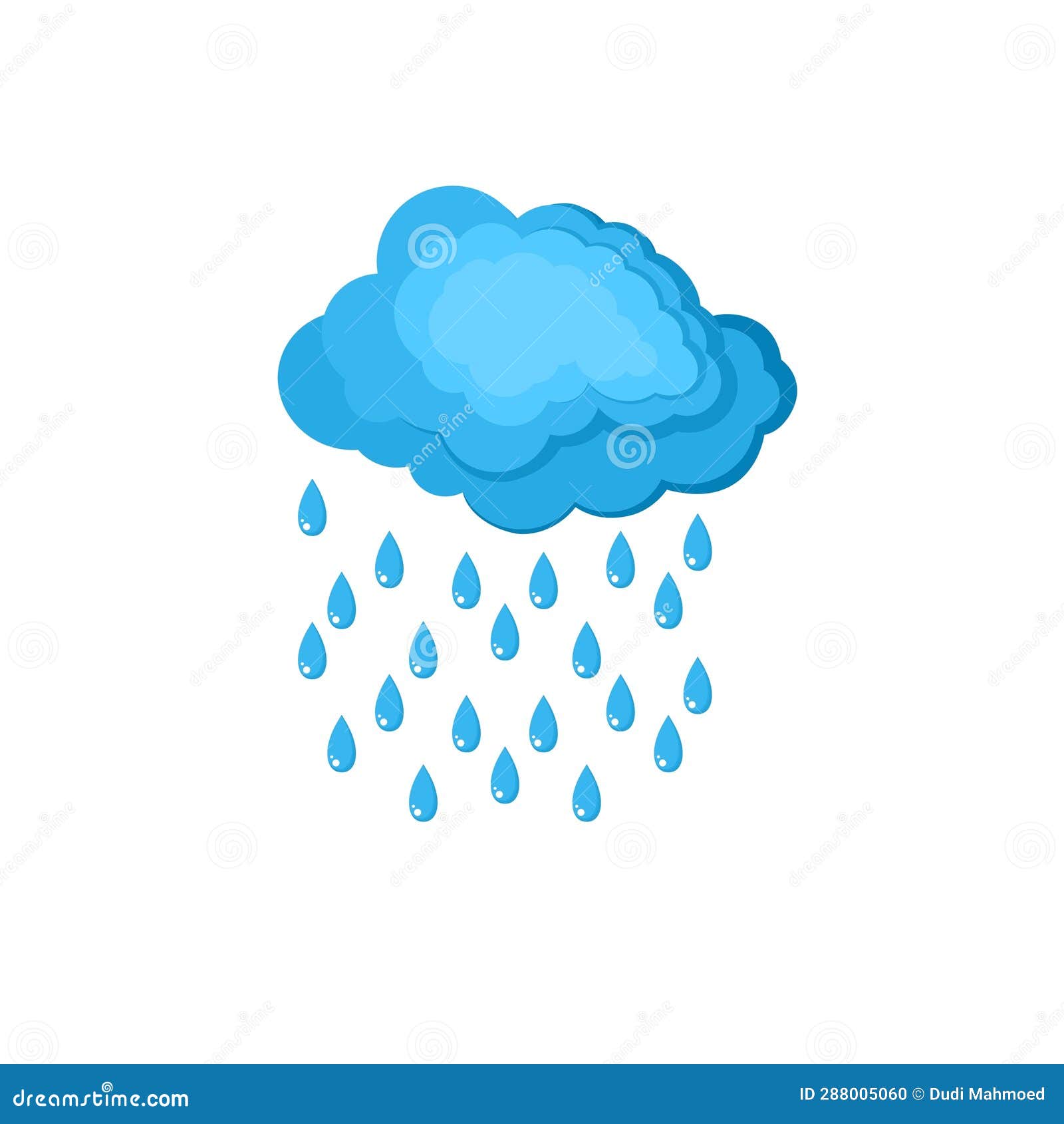 Raindrop Signs. Vector Illustration | CartoonDealer.com #18933942