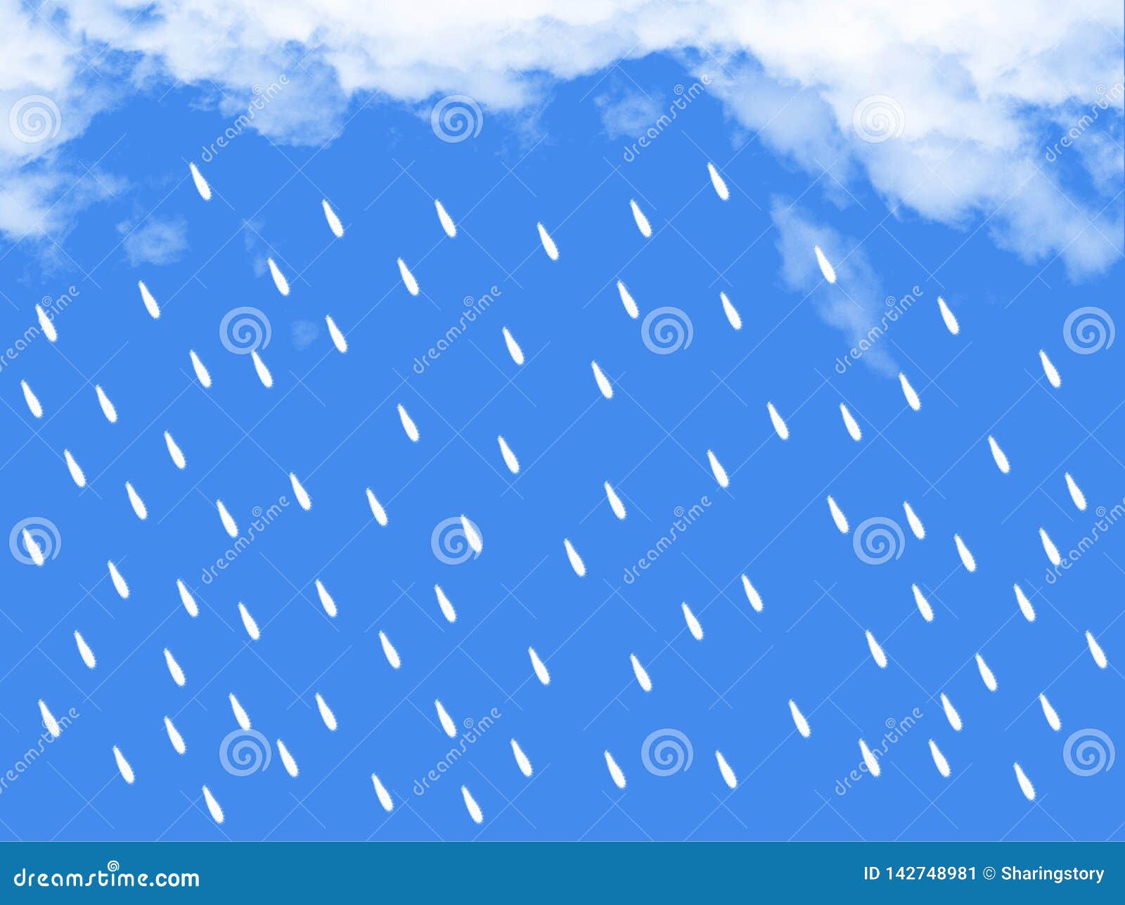 Cloud and rain cloud shape stock illustration. Illustration of icon ...