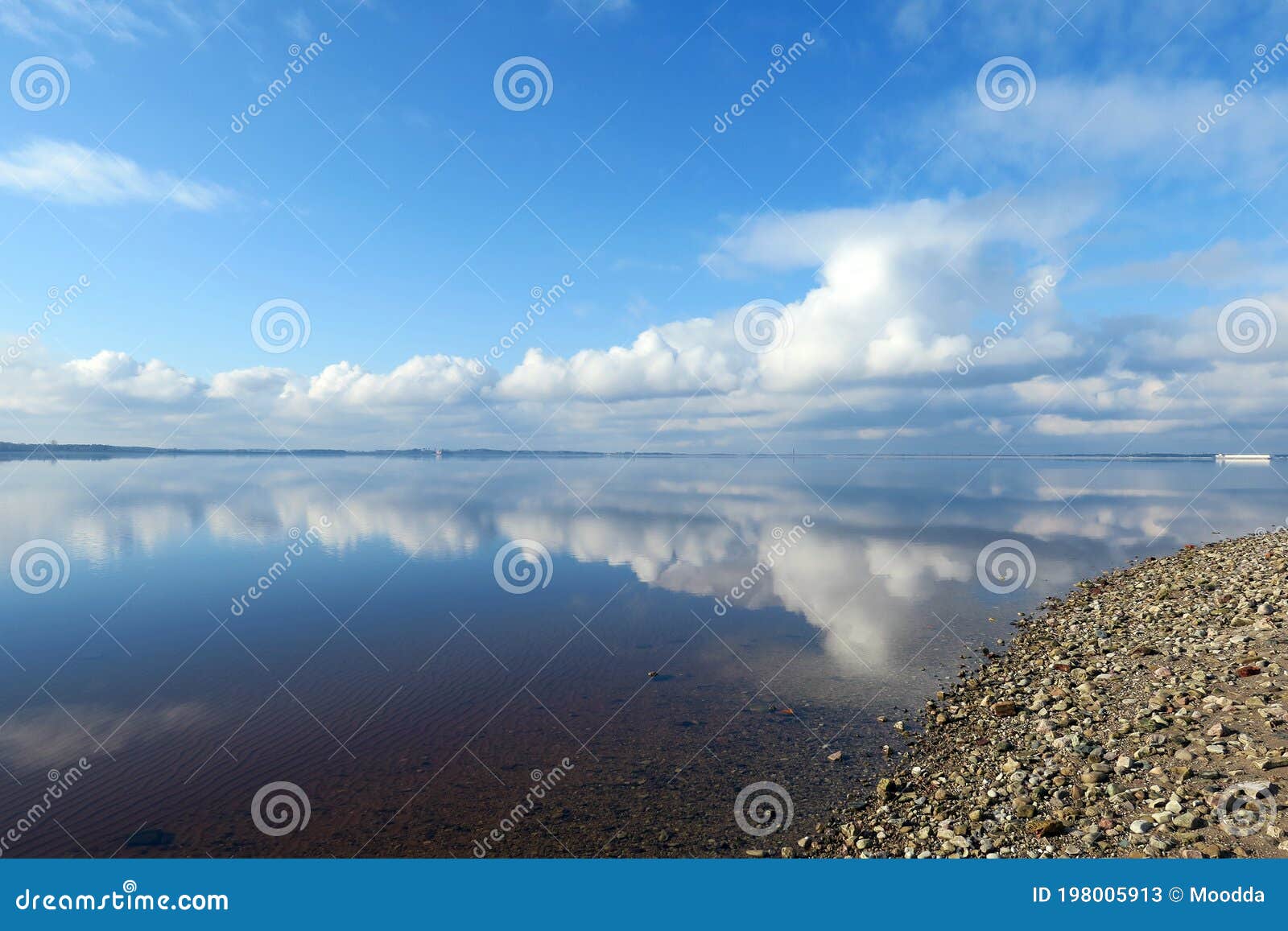Cloud Reflection In High Glass Offices. Blue Reflection Of The S ...