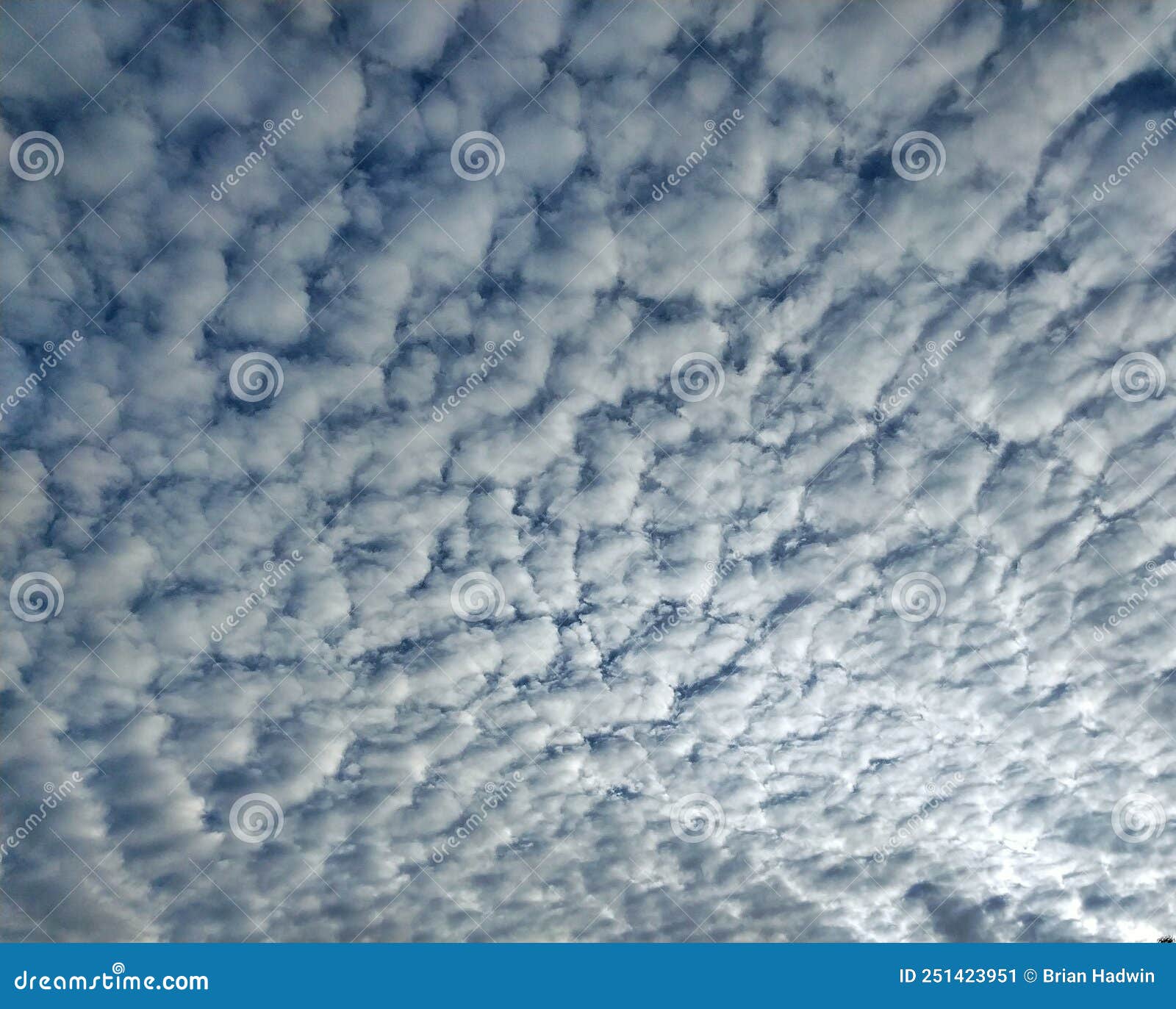 Cloud ripple pattern sky stock image. Image of blue - 251423951