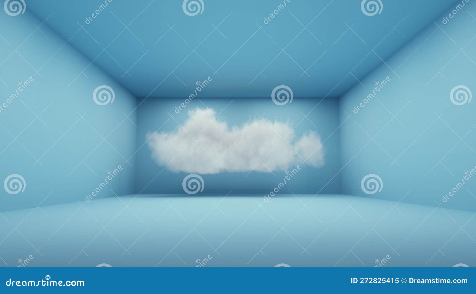 Cloud room stock illustration. Illustration of design - 272825415