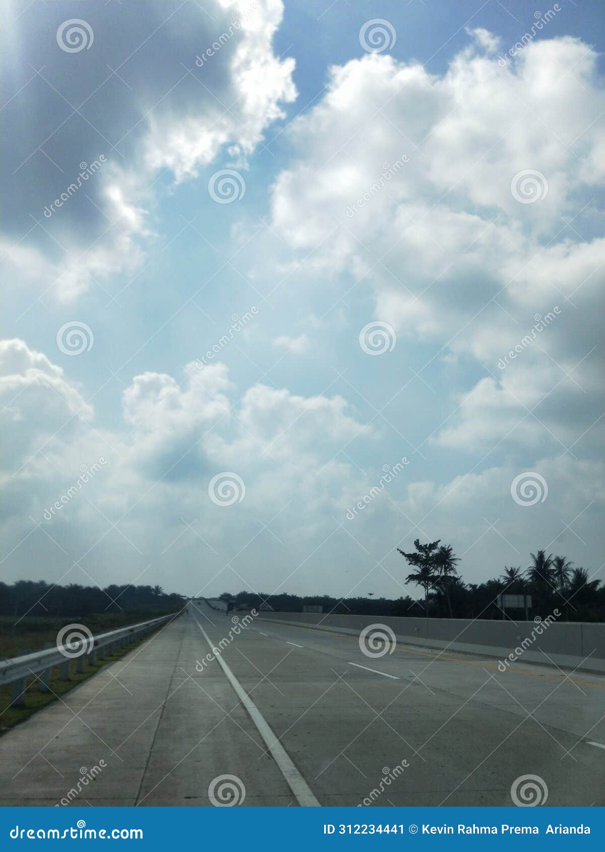 Cloud Runway Tol Street Driving Car Paradise Stock Image - Image of ...