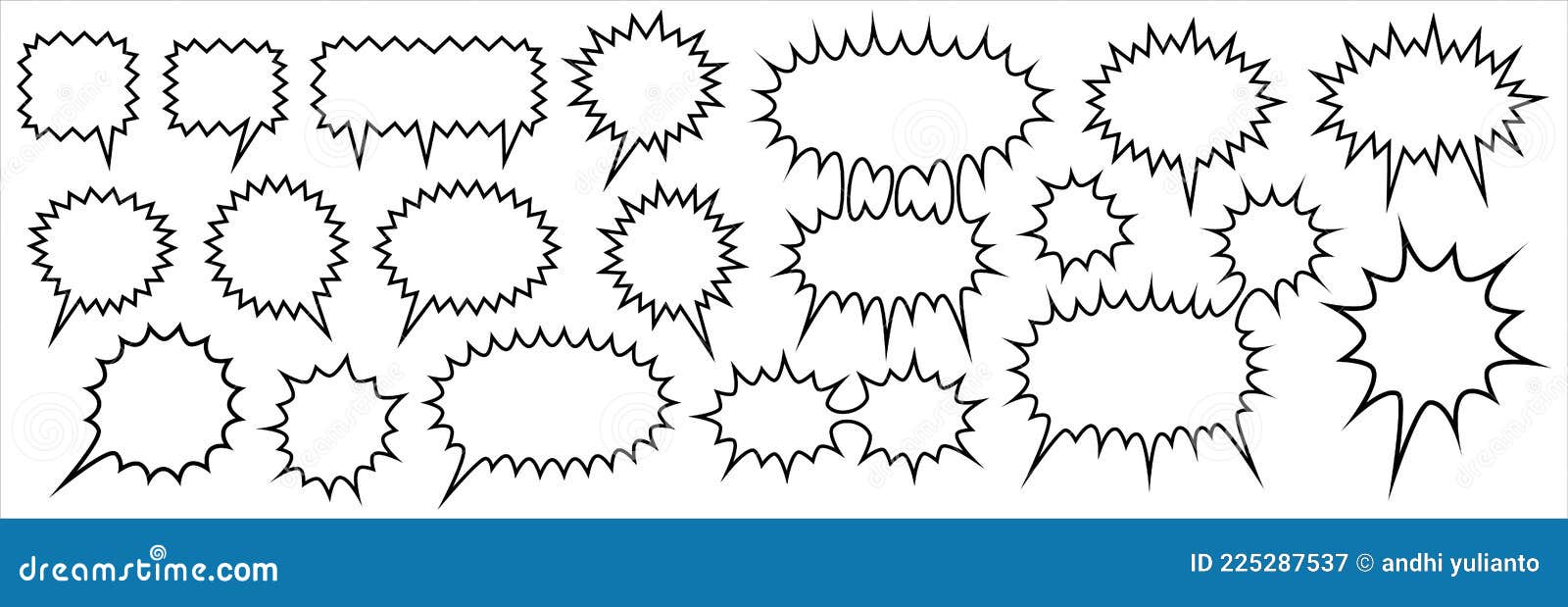 Cloud Scream Loud Speech Bubble. Comic Shocking Dramatic Chat Bubble ...