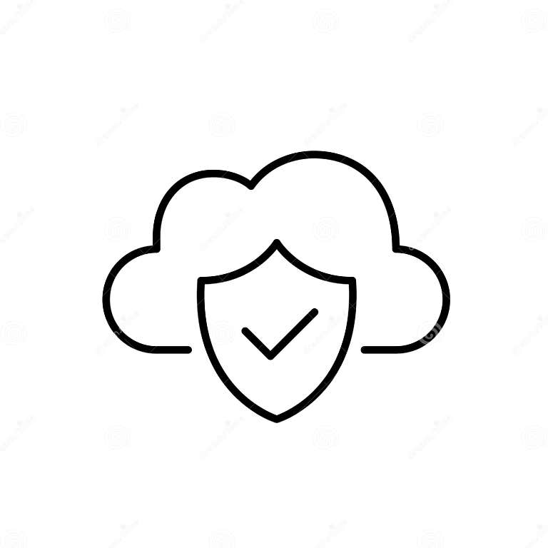 Cloud and Security Shield. Protection of Data Against Unauthorized ...