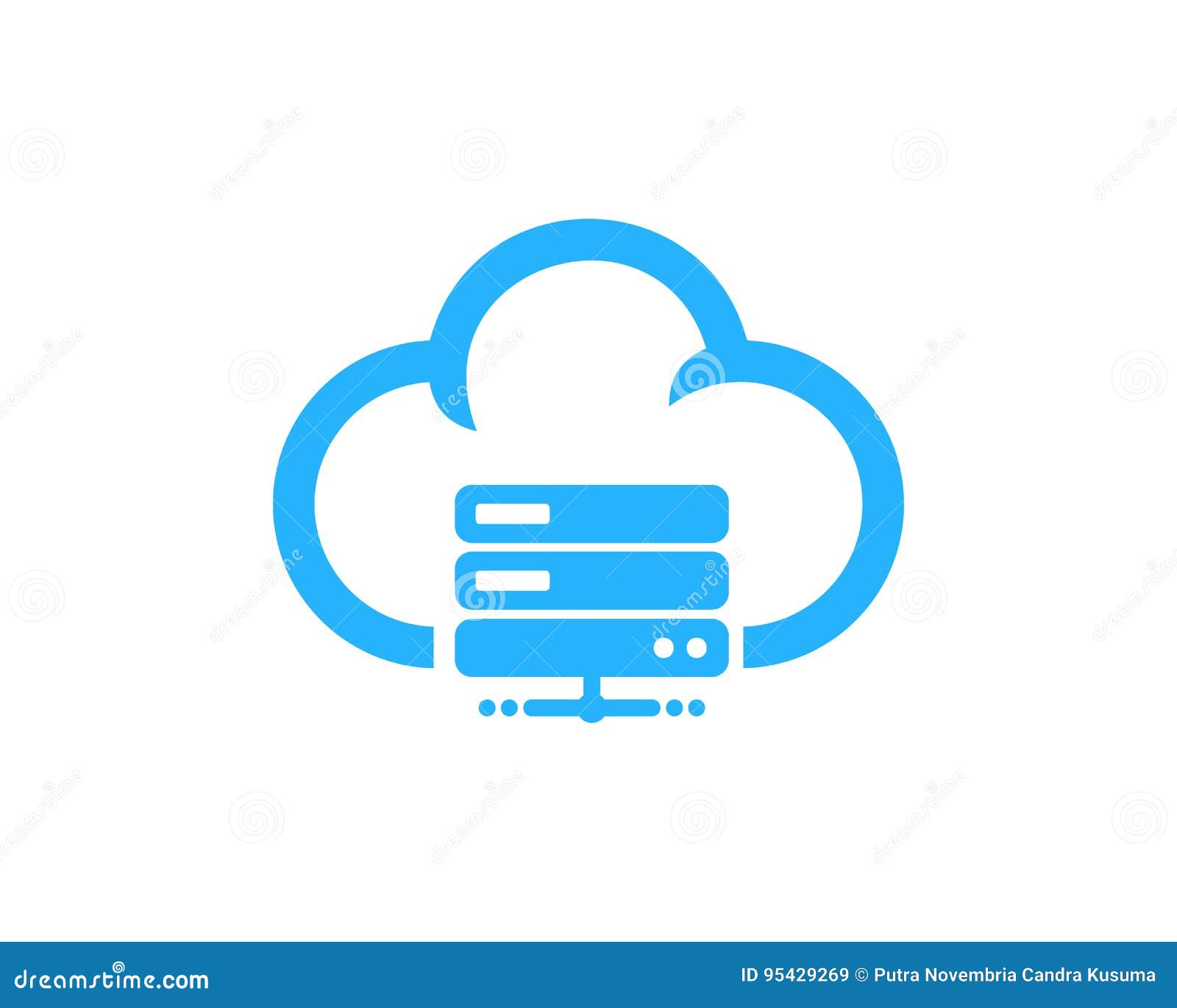 Cloud Server Symbol