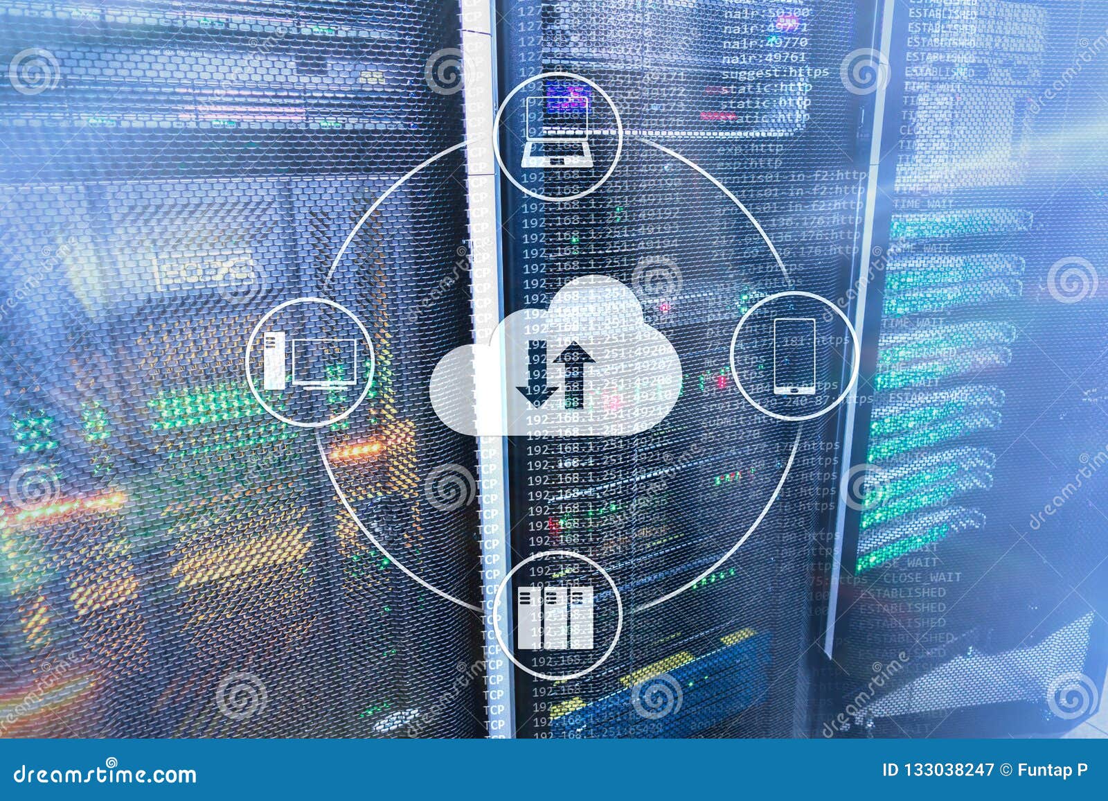 CLoud Server and Computing, Data Storage and Processing. Internet and ...