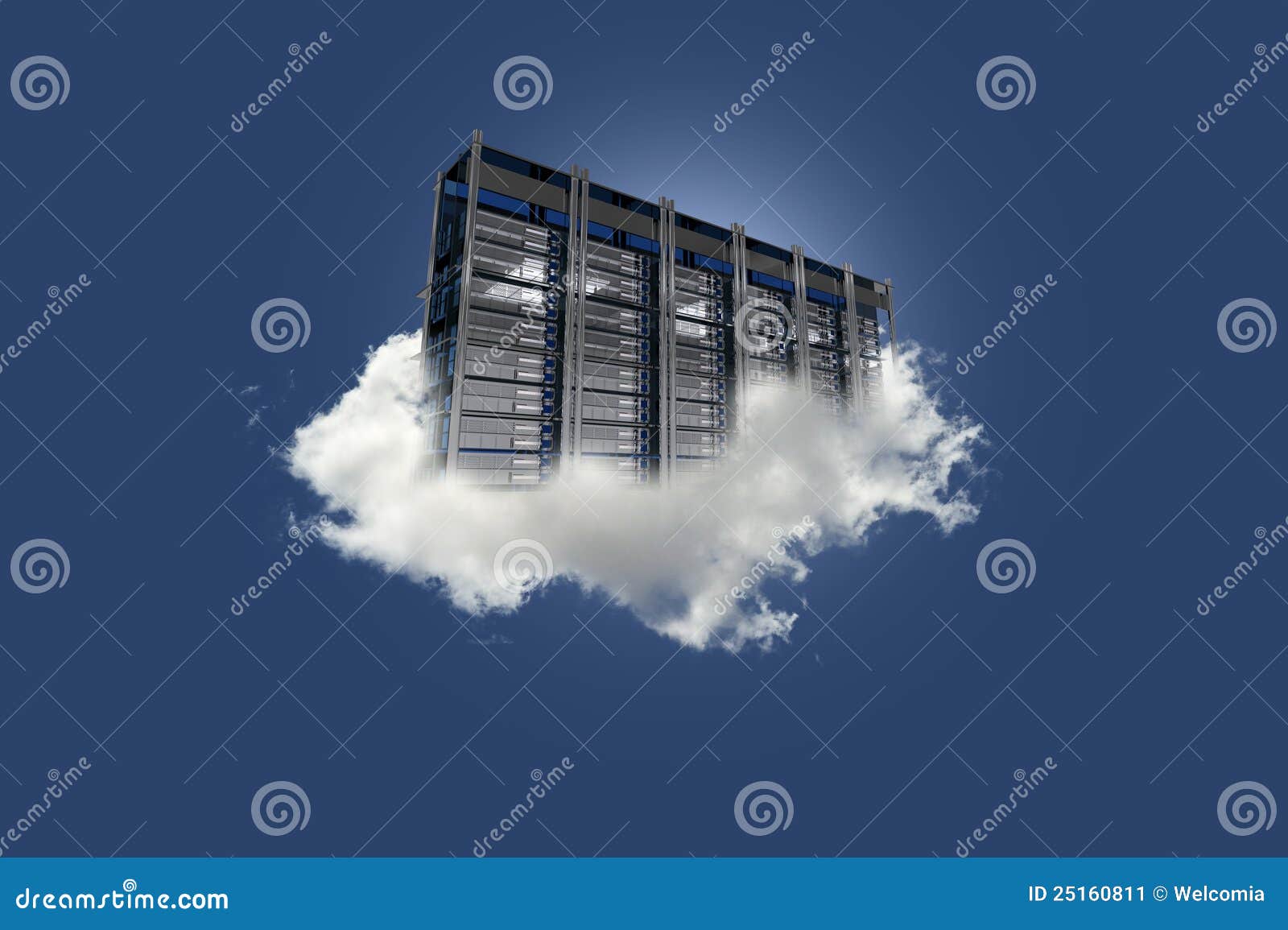 Cloud Server, Pixels And Laptop, Computer, Logo Template. Innovation ...
