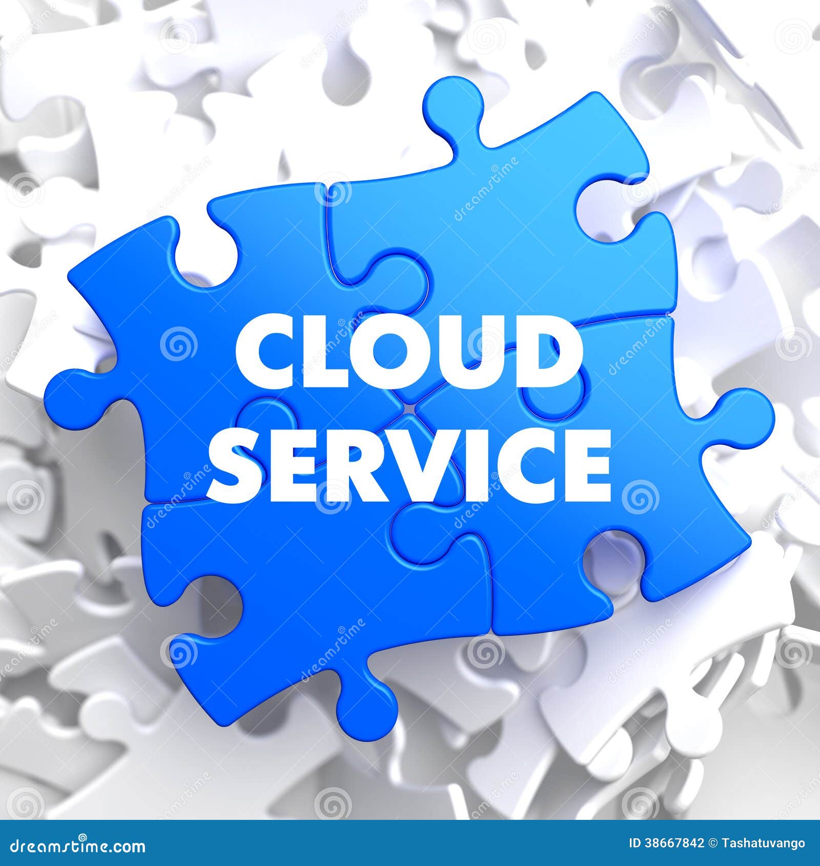 Csp Cloud Service Provider Concept With Big Word Or Text And Team ...