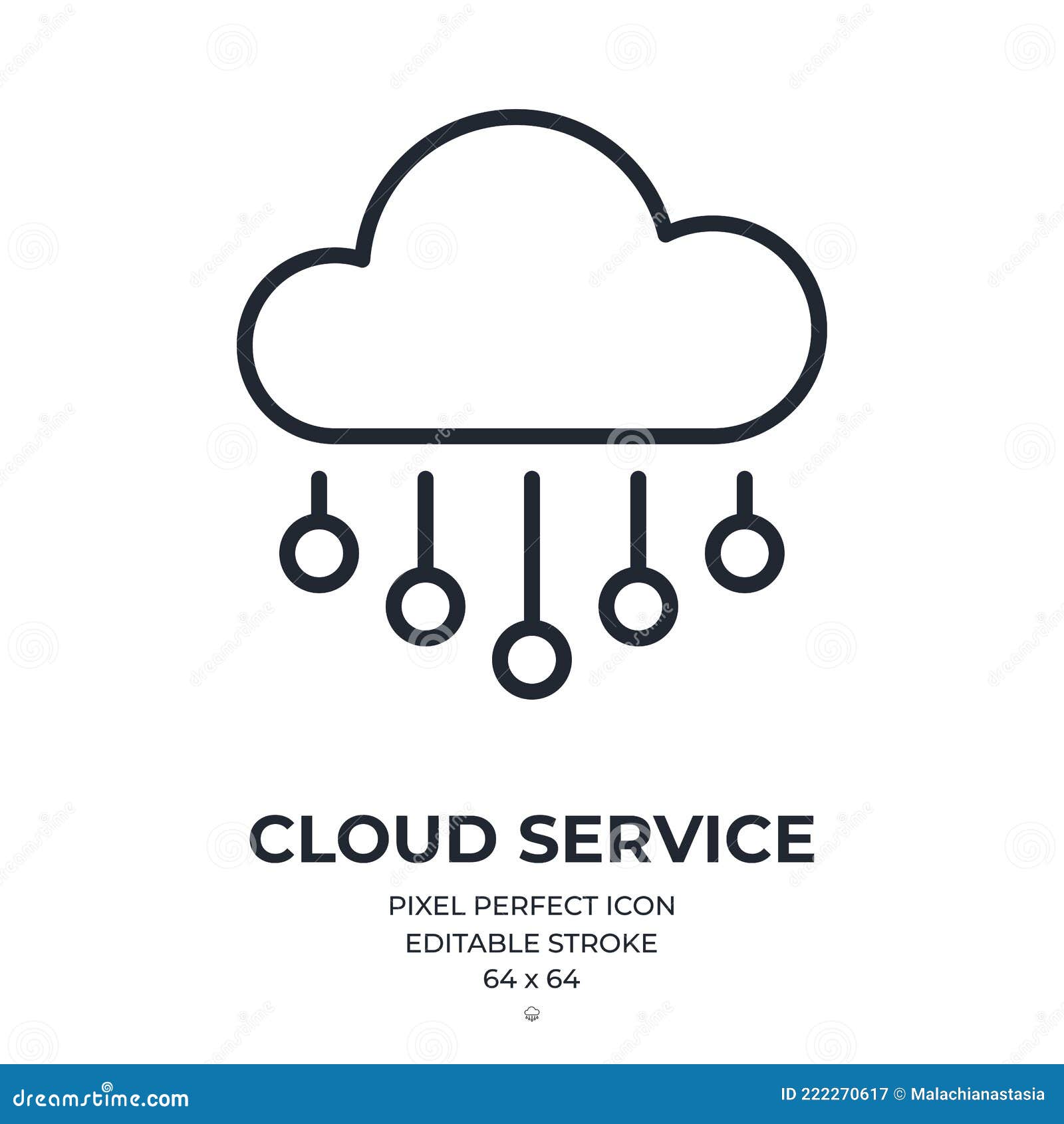 Car Service Editable Line Icons Vector Set On Black Background. Car ...