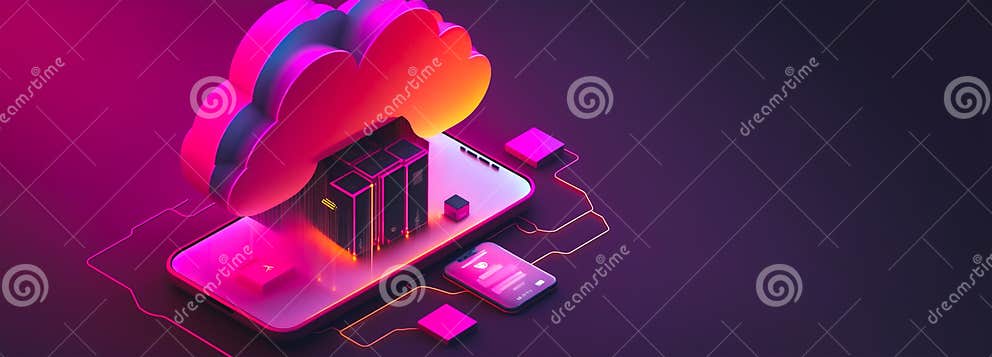 Cloud Services Powered by Artificial Intelligence, Futuristic Storage ...