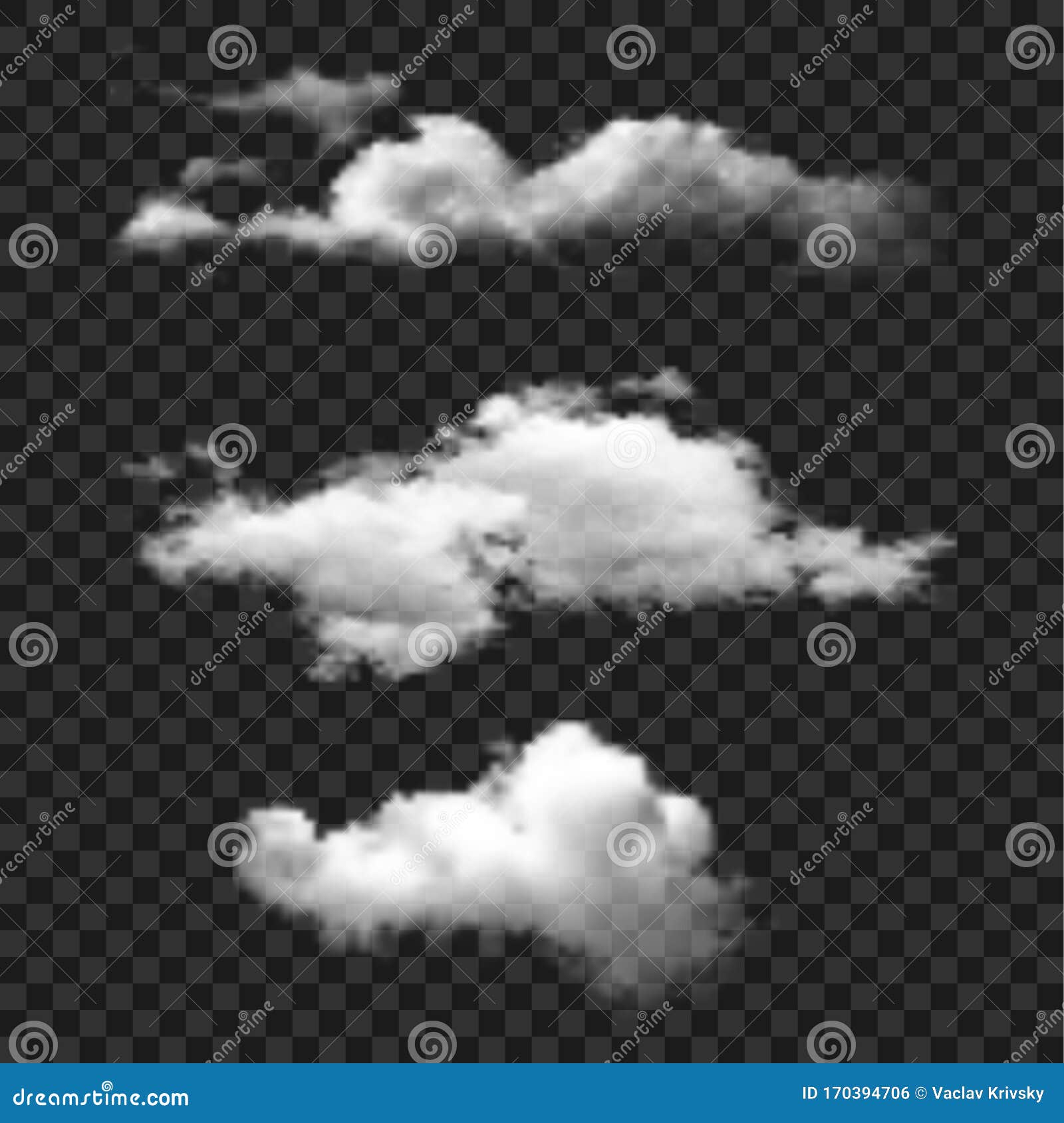 Cloud Set Vector Icon. Clouds Stock Vector - Illustration of pattern ...