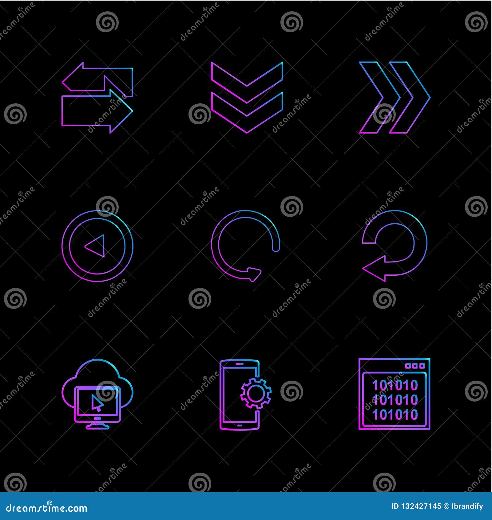 Cloud , Setting , Windows ,arrows , Directions , Left , Right Stock ...