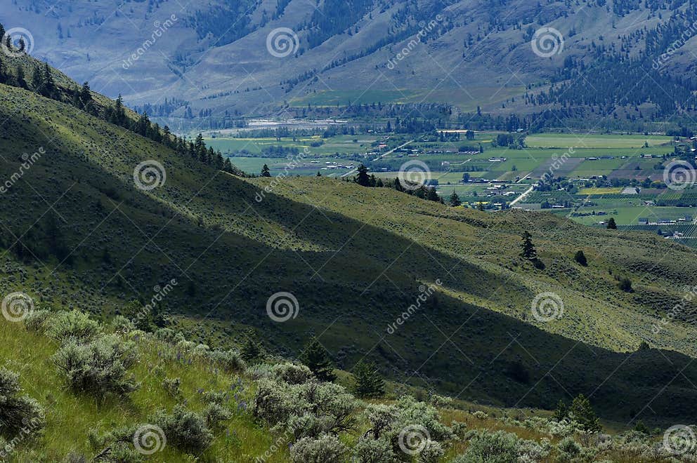 Cloud shadow stock image. Image of meadow, rural, farms - 14995499