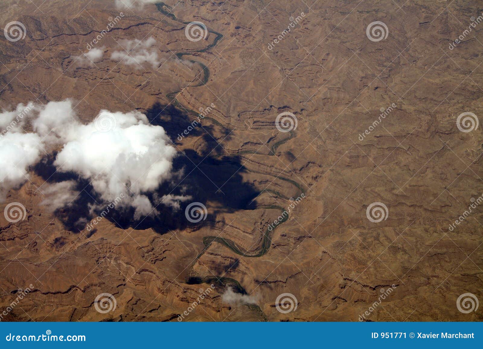 Cloud shadow on the desert stock image. Image of ground - 951771