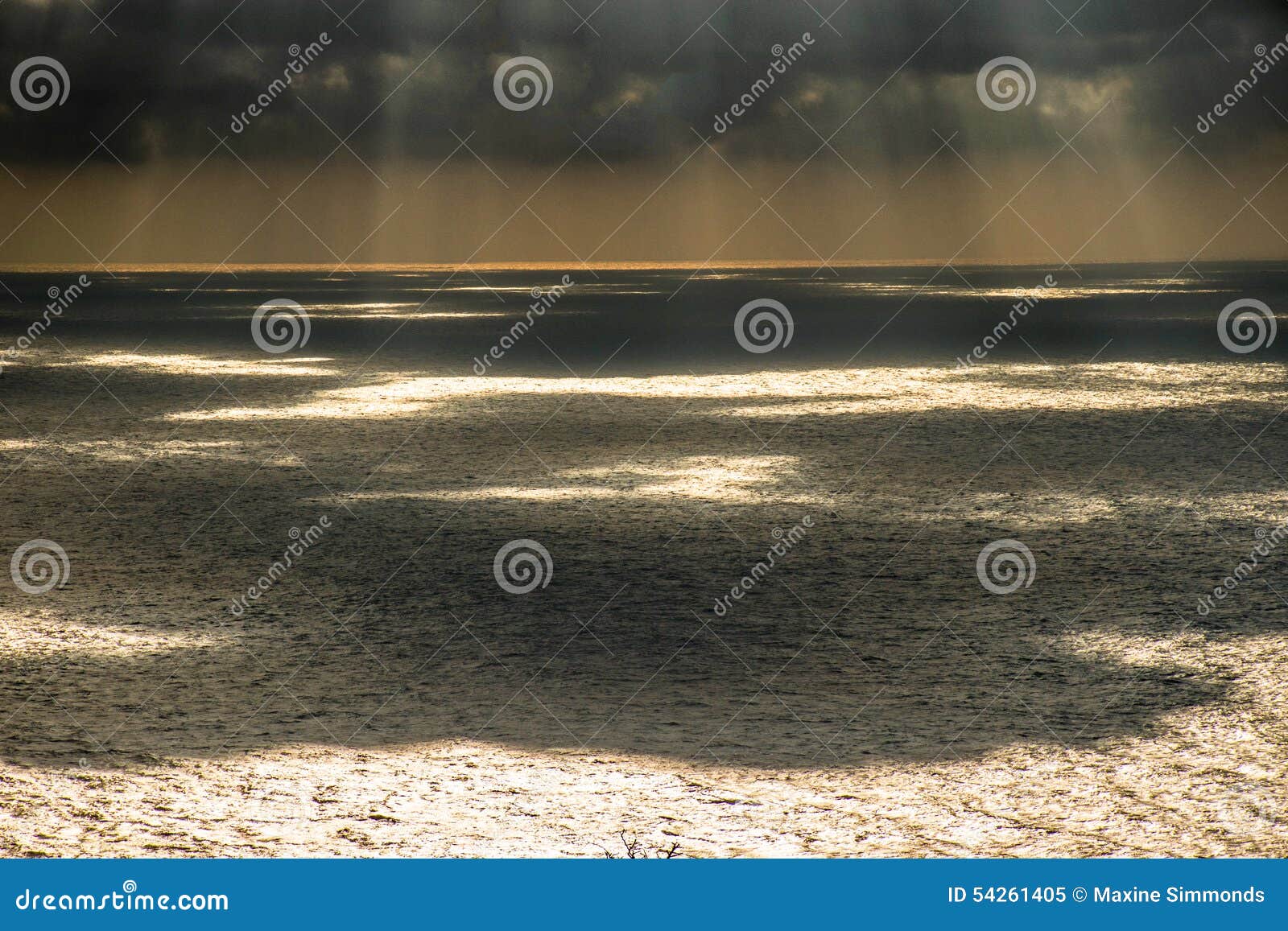 Cloud shadows on sea stock image. Image of shadows, texture - 54261405