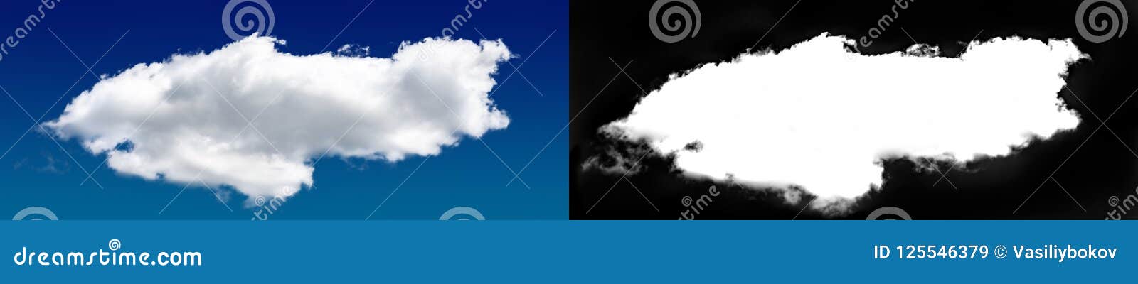 Cloud in the Sky. a Halftone Clipping Mask Stock Image - Image of ...