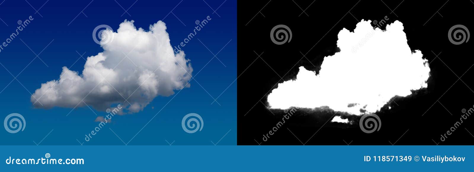 Cloud in the Sky. a Halftone Clipping Mask for Gently Carving Out the ...