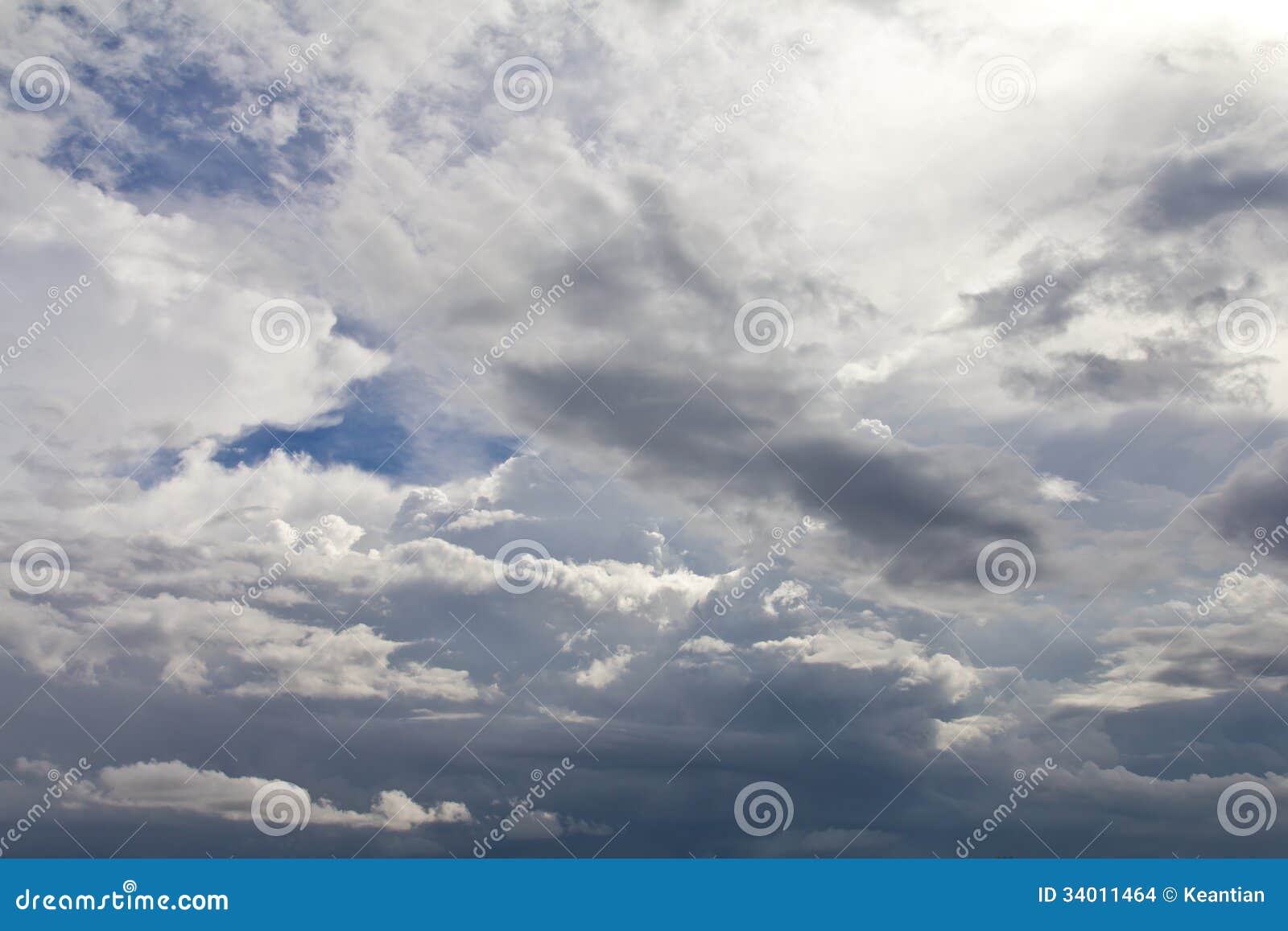 Cloud sky overcast stock photo. Image of natural, gray - 34011464