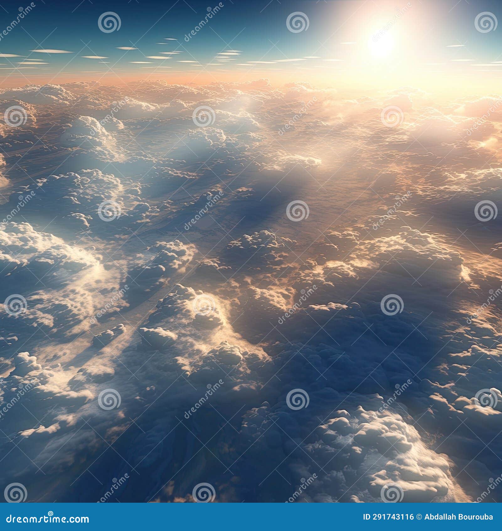 Cloud Sky from Top View Super High Quality Stock Photo - Image of ...