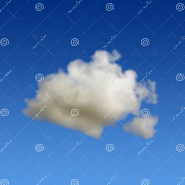 Cloud in sky. Vector stock vector. Illustration of daytime - 31073900