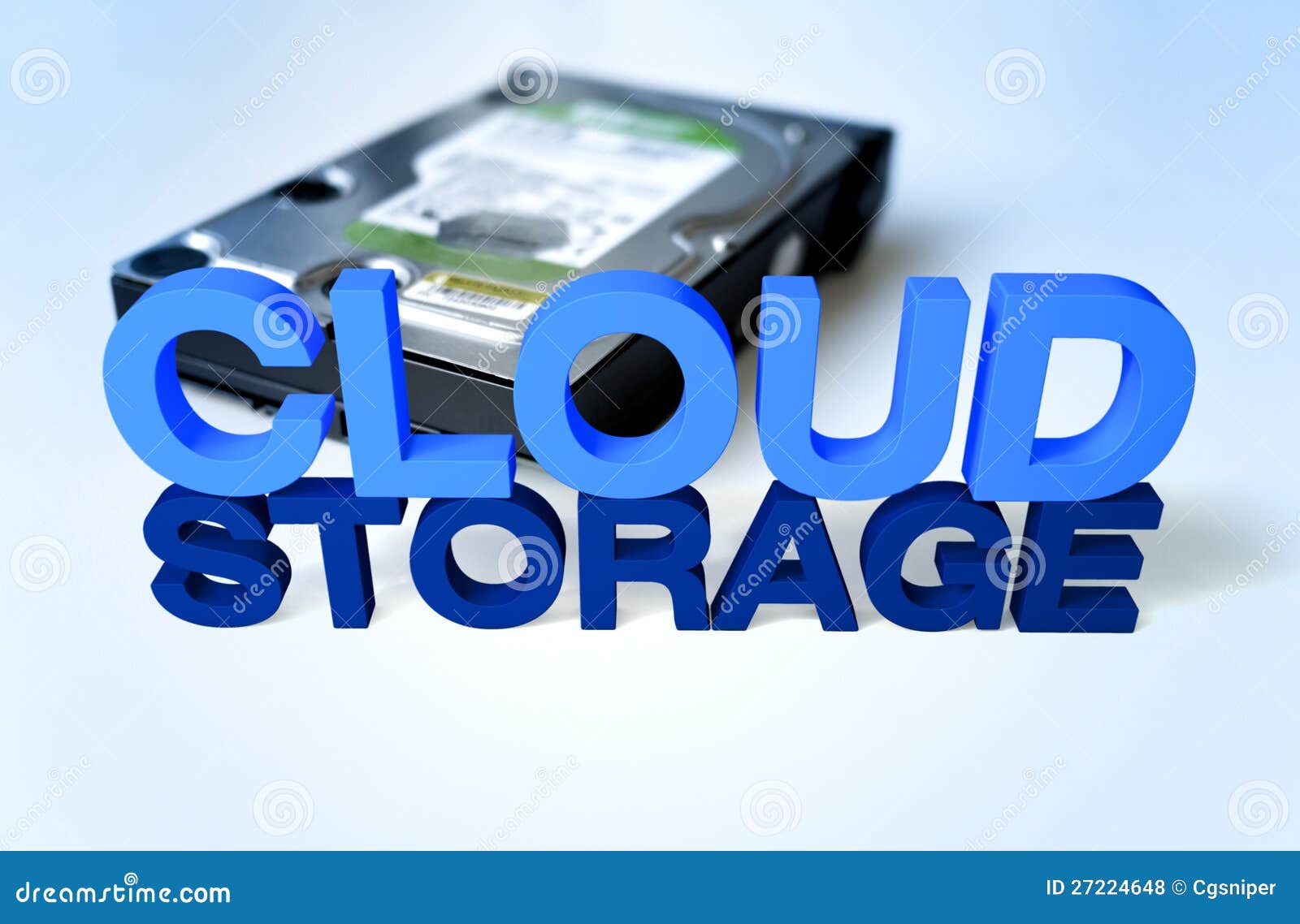 Cloud Storage stock photo. Image of internet, email, render - 27224648
