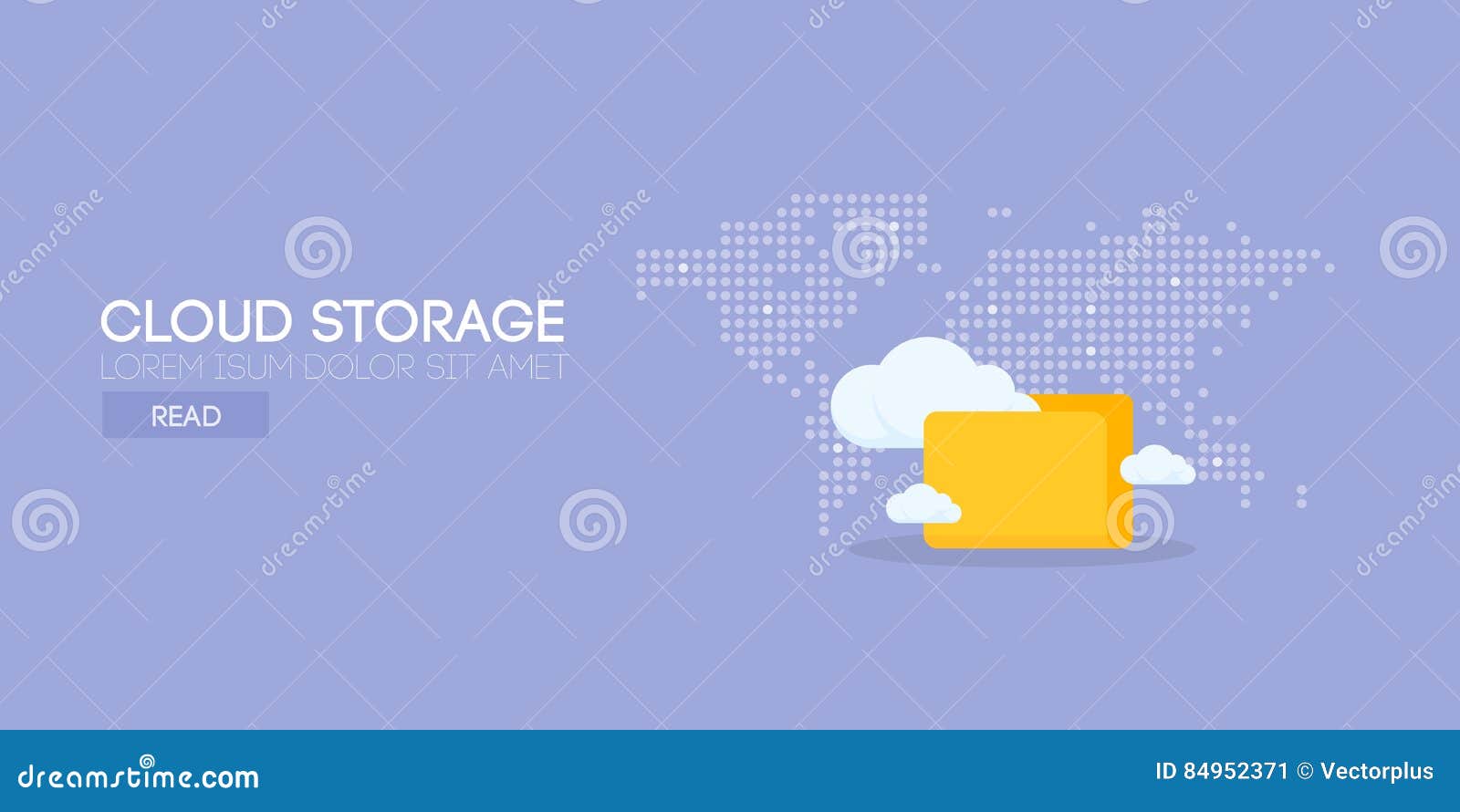 STORAGE Banner On Colorful Background Cartoon Vector | CartoonDealer ...