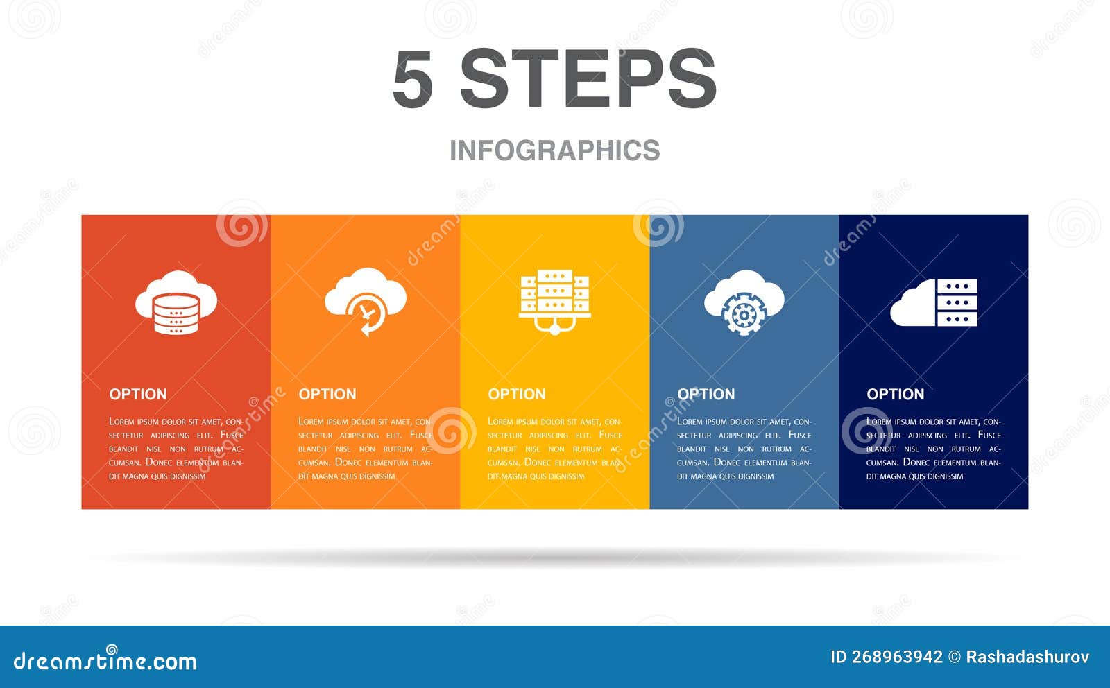 Cloud Storage, Cloud Backup, Data Center Stock Vector - Illustration of ...