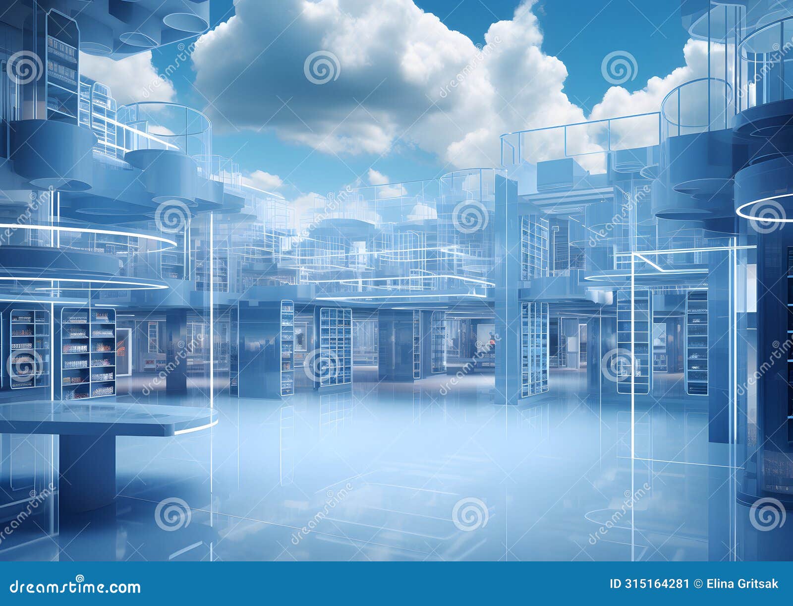Cloud Storage, Data Center, Cloud Server, Digital Cloud, Cyber Security ...