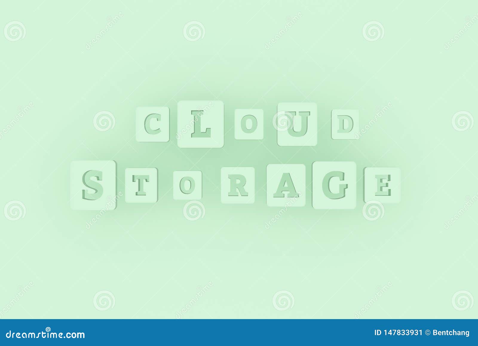 Cloud Storage, Ict Keyword. for Web Page, Graphic Design, Texture or ...