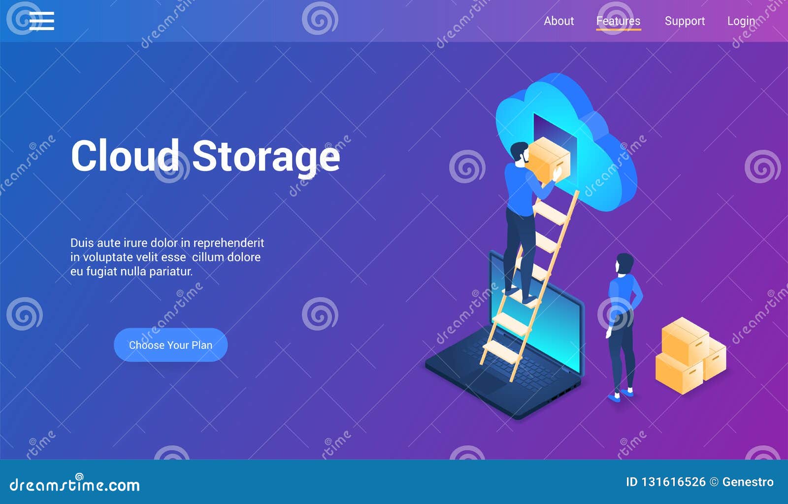Cloud Storage Isometric Design Concept Stock Vector - Illustration of ... Cloud Storage Isometric Design Concept Stock Vector - Illustration of ...
