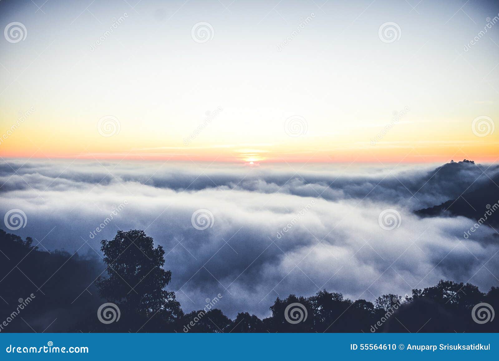 Cloud stock photo. Image of landscape, mist, cloud, moutain - 55564610