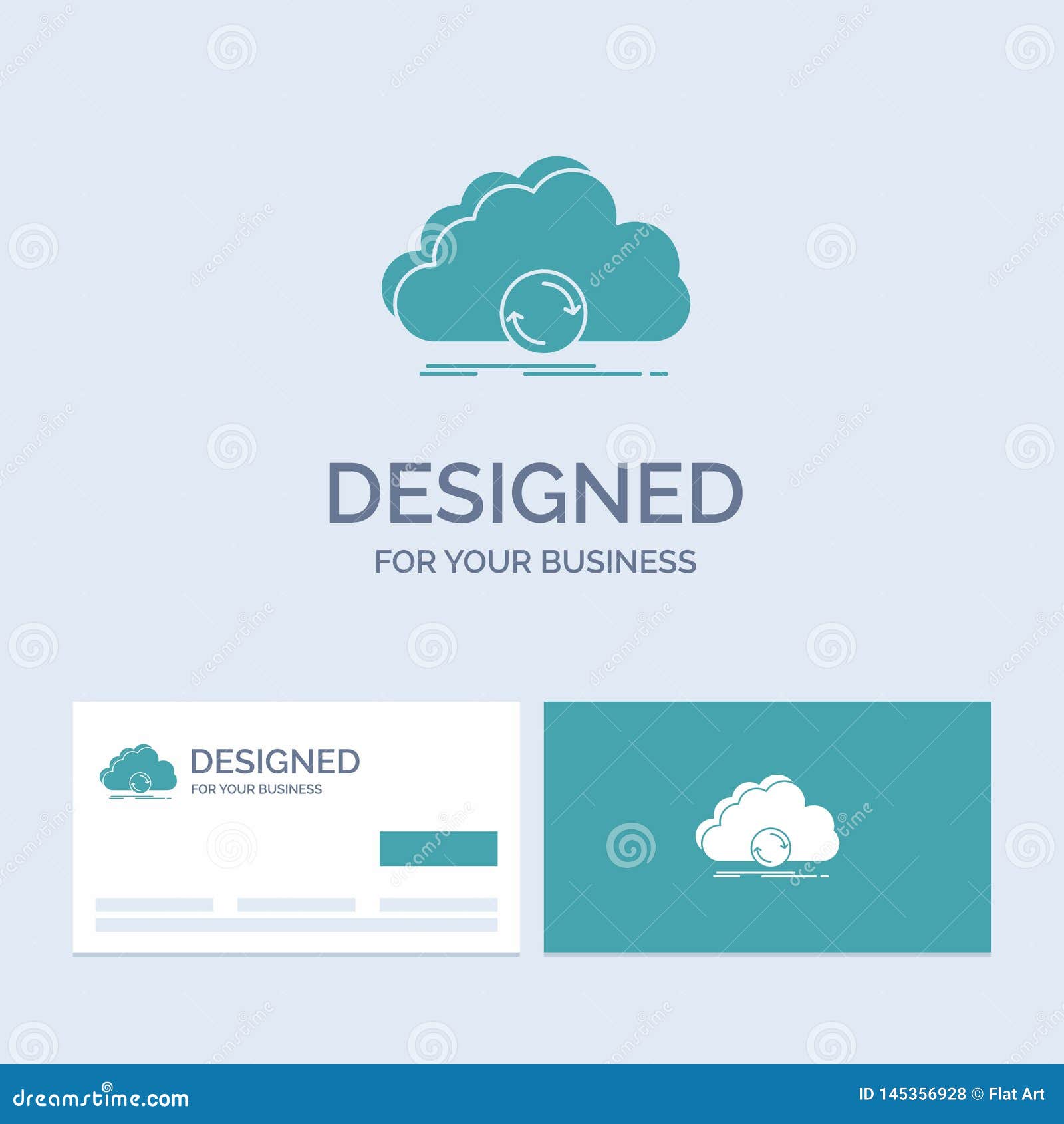 Cloud, Syncing, Sync, Data, Synchronization Business Logo Glyph Icon ...