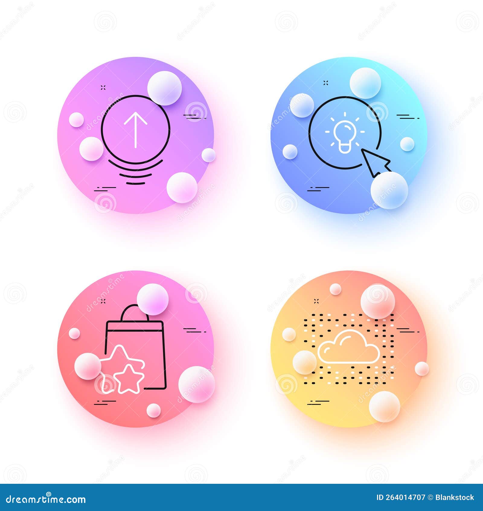 Points System Linear Icons Set. Rewards, Incentives, Loyalty ...