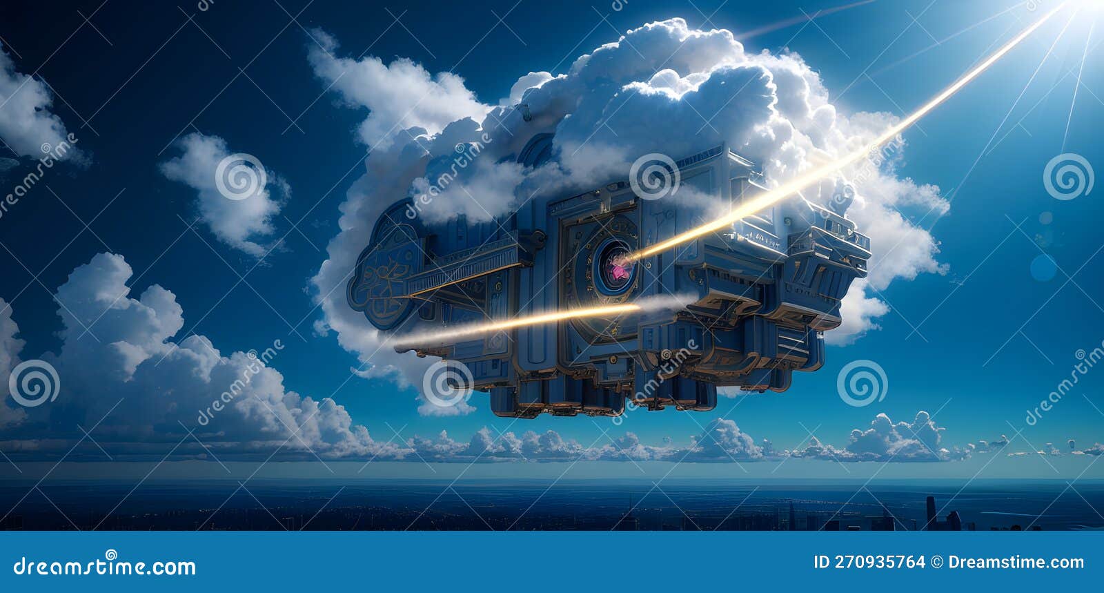 Cloud Technology. Cloud Computing, Big Data Center, Future ...