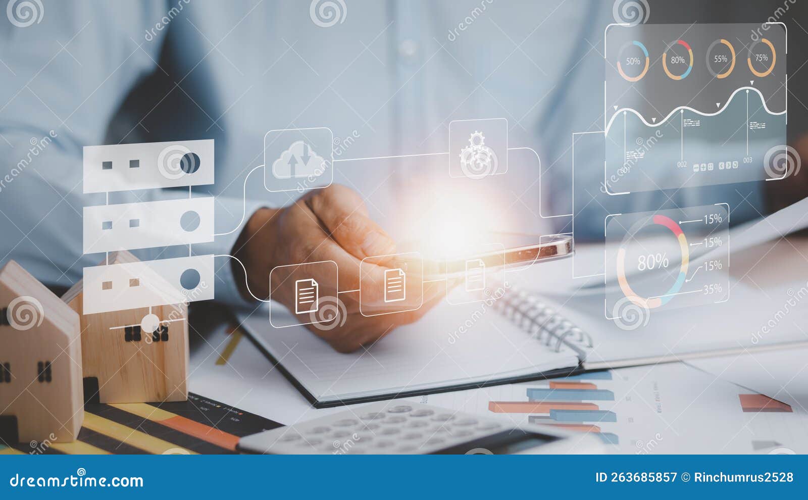 Cloud Technology Concept Global Network of Metaverse Systems Concept ...