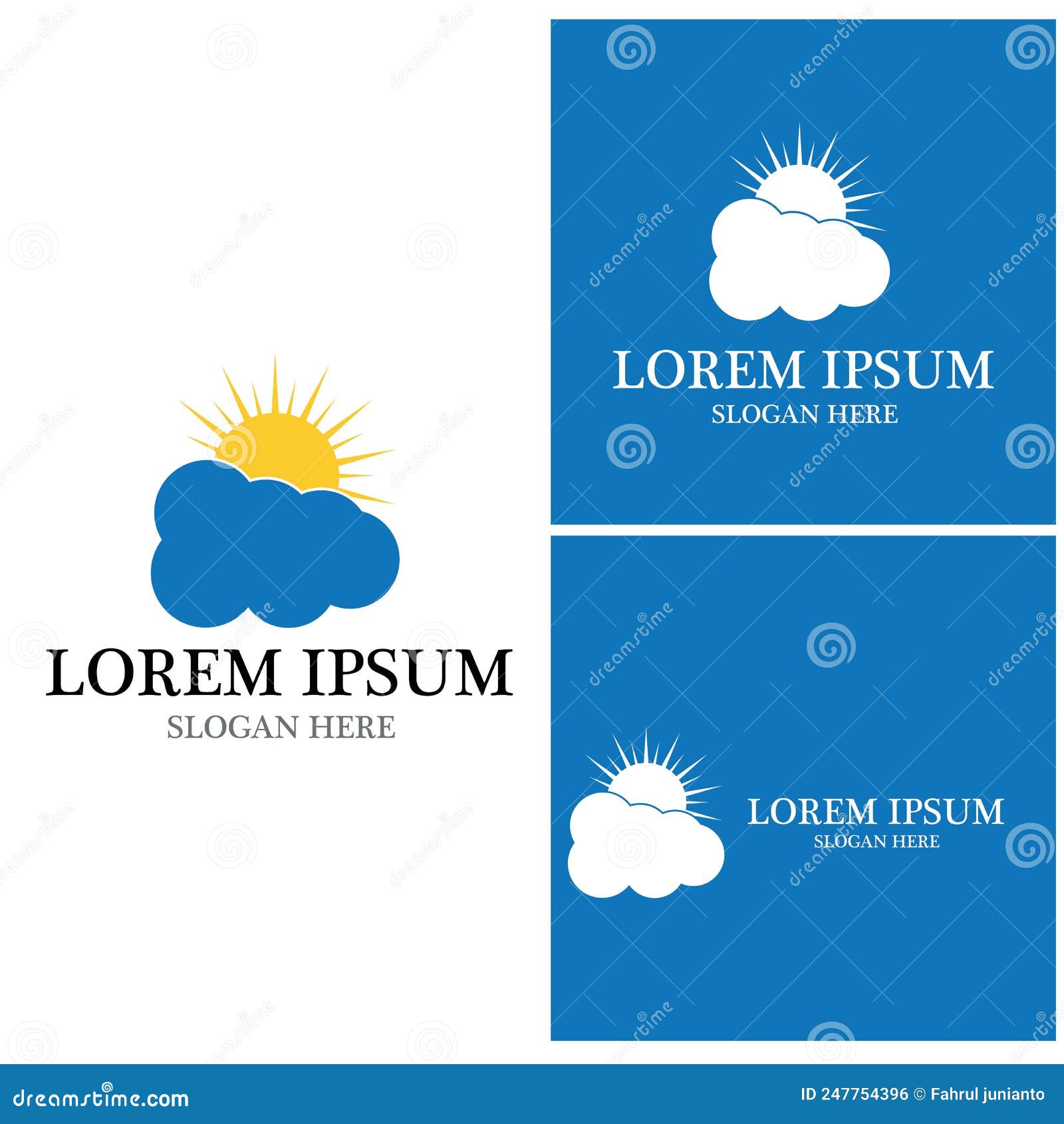 Cloud template vector stock illustration. Illustration of abstract ...