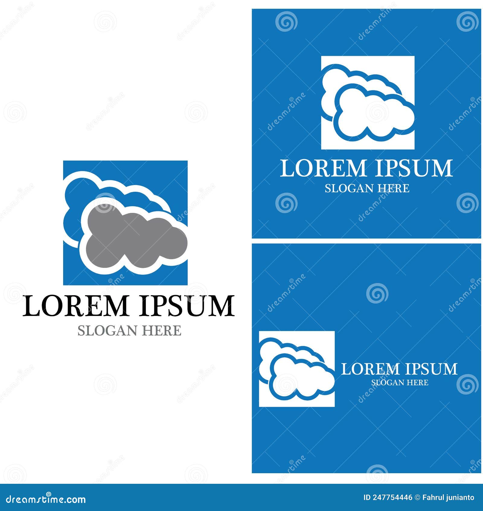 Cloud template vector stock illustration. Illustration of heaven ...