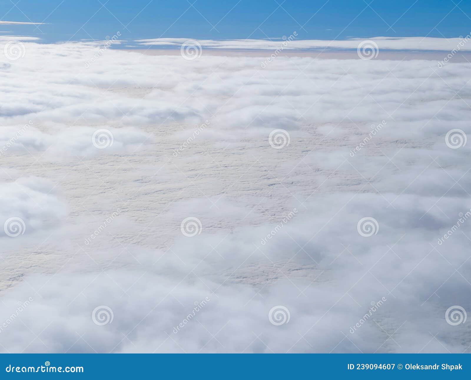 Cloud Texture Background. White Clouds Top View Stock Image - Image of ...