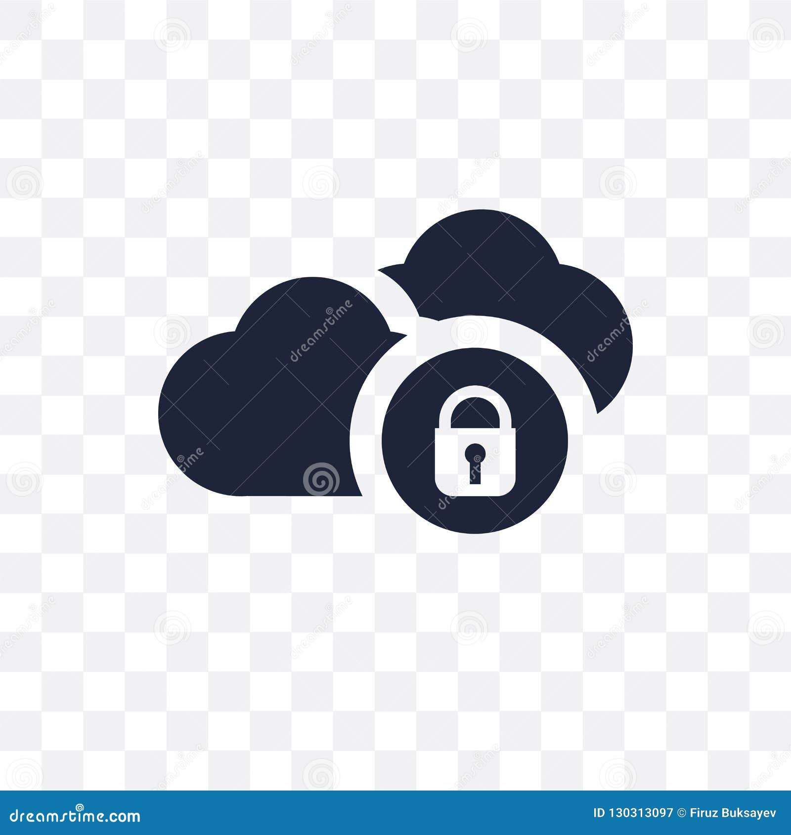Cloud Transparent Icon. Cloud Symbol Design from Networking Coll Stock ...