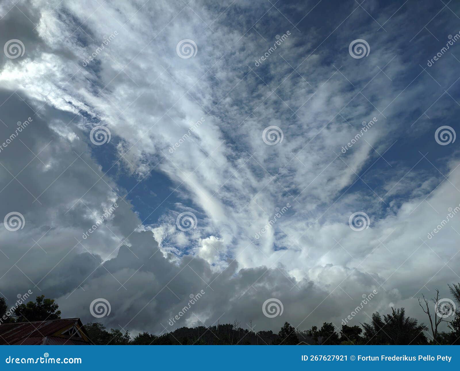 Cloud with two eye stock image. Image of dawn, plain - 267627921