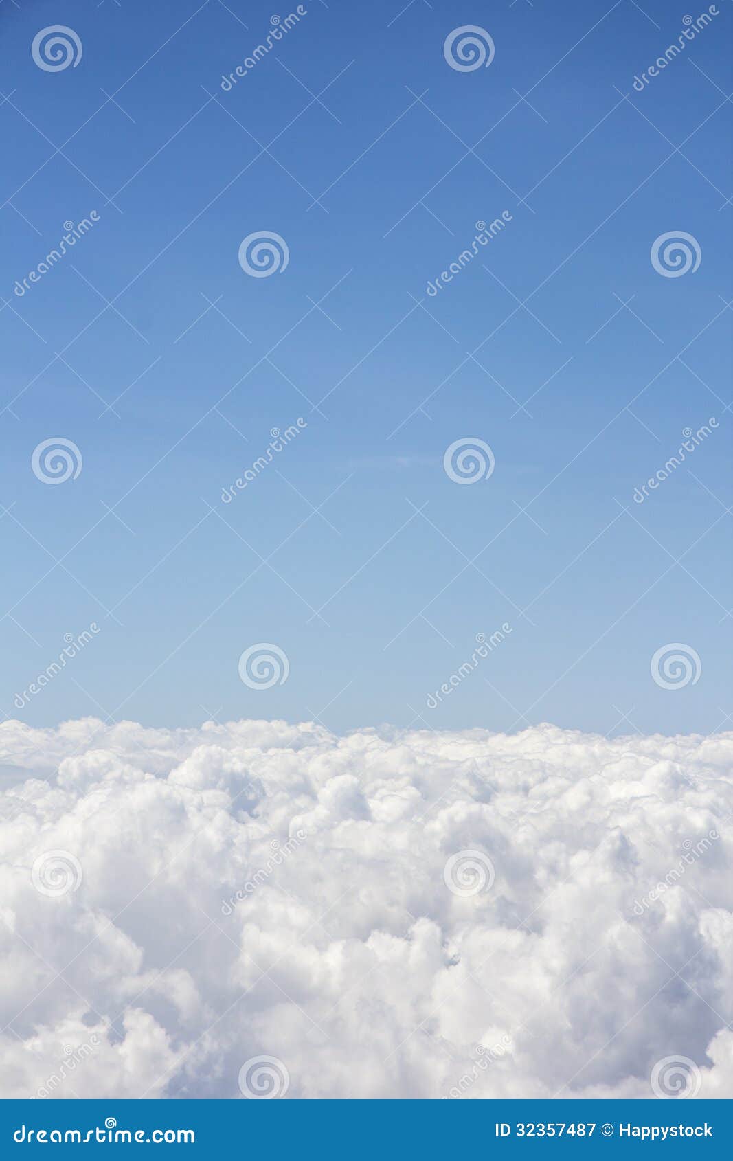 Cloud under blue sky stock image. Image of nature, vertical - 32357487