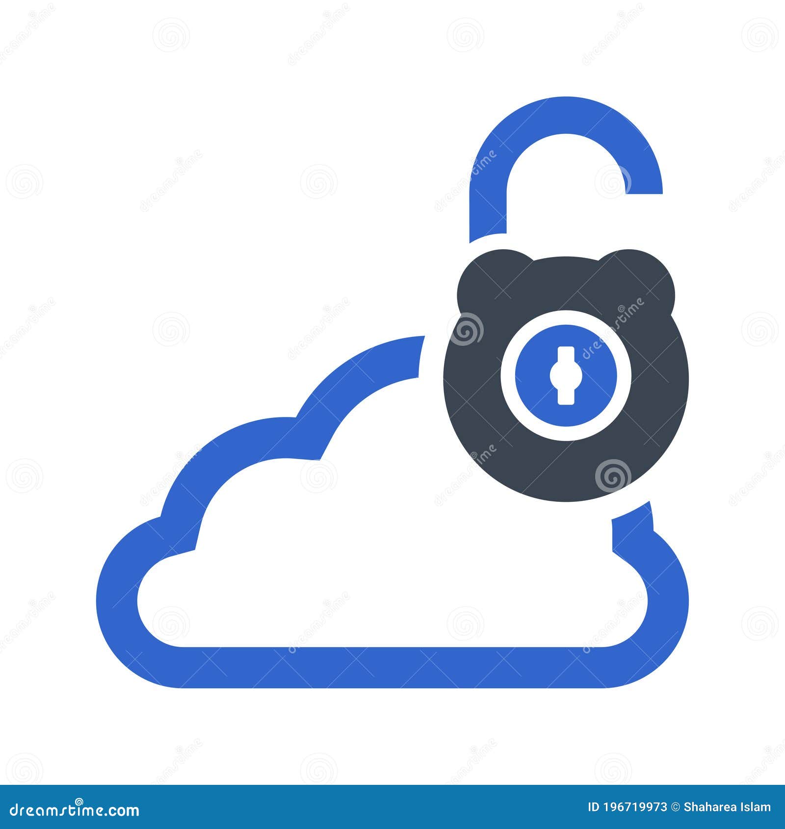 Cloud unload icon stock vector. Illustration of symbol - 196719973