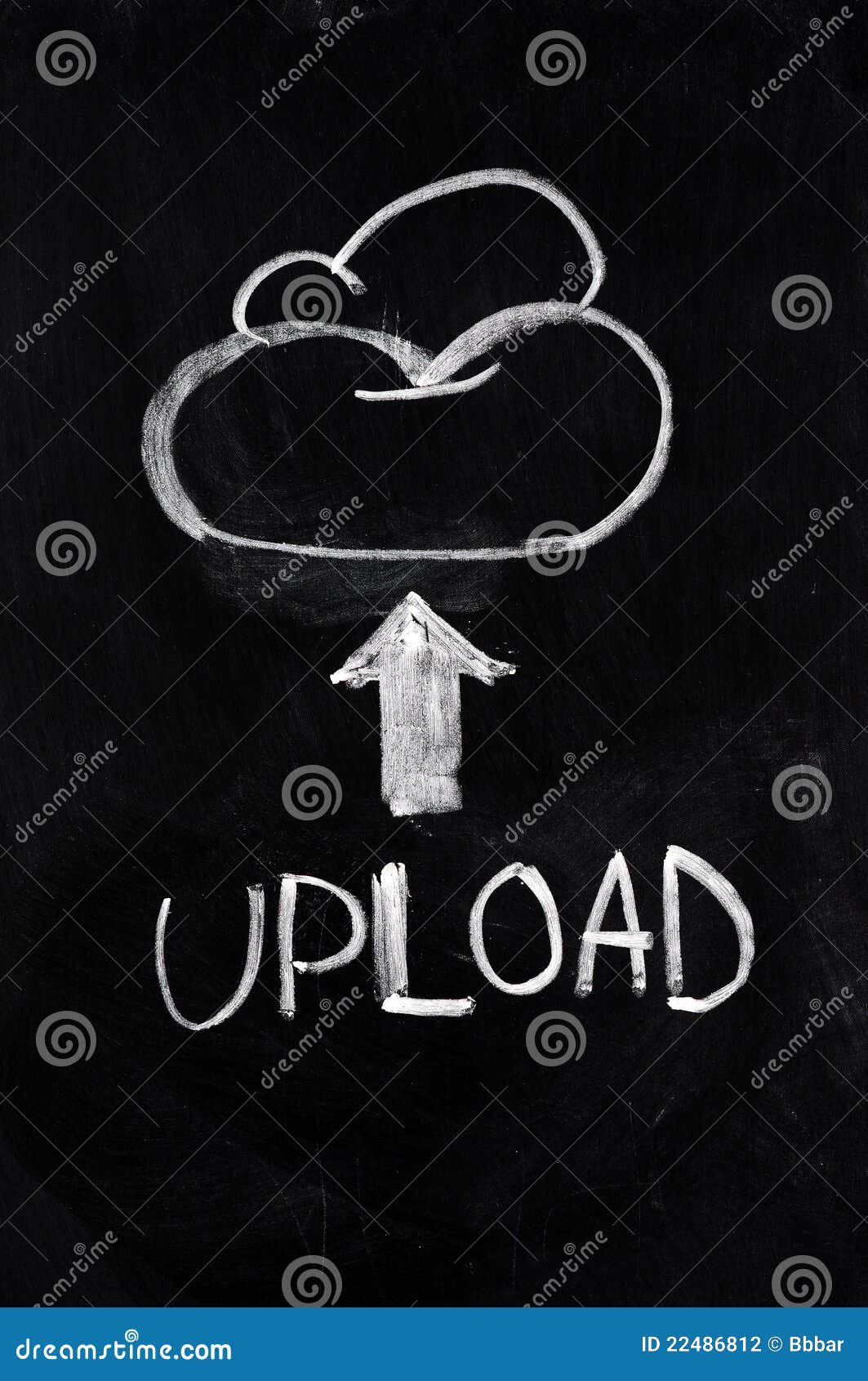 Cloud upload stock photo. Image of data, notebook, modern - 22486812