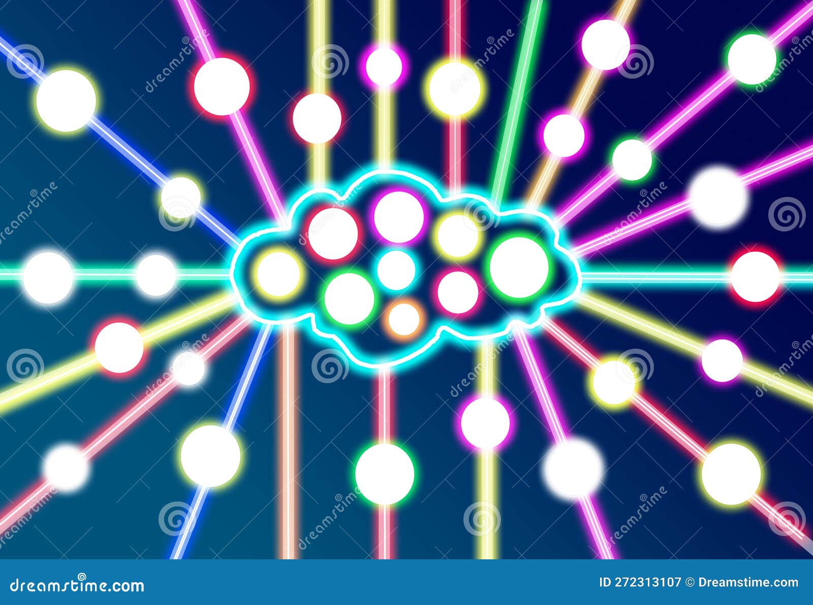 Cloud Upload Information, Creative Digital Technology Design, Flow Data ...